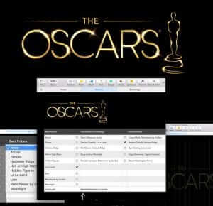 Oscars Party Template | MacTemplates.com