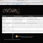 Oscars Party Template | MacTemplates.com